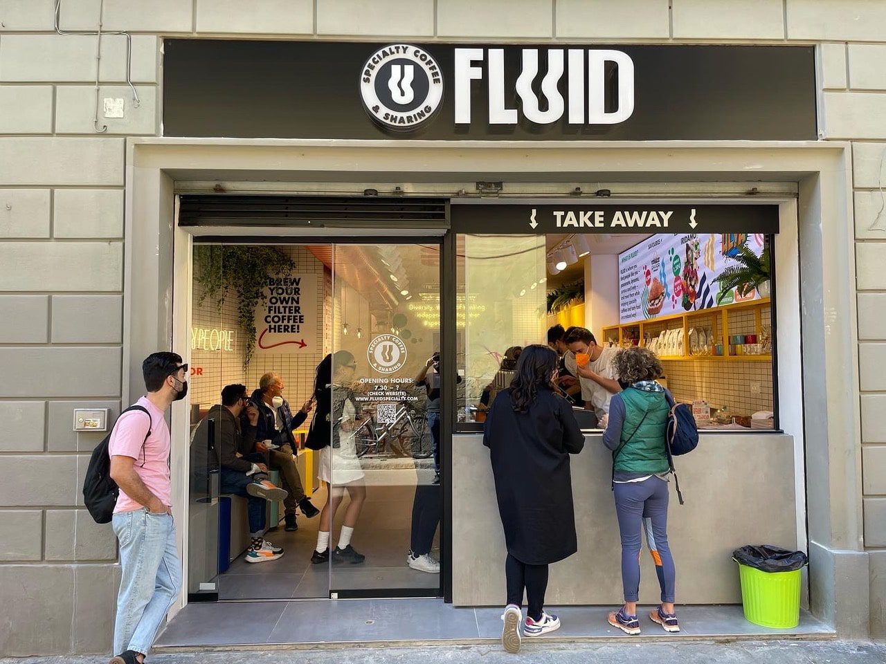 FLUID Specialty coffee & sharing, coffee bar in Florence - Gambero ...