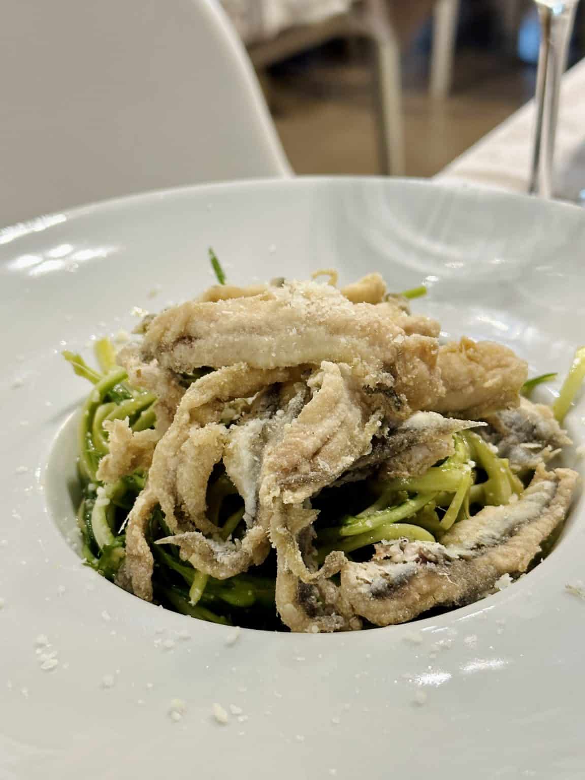 Appetizers that tantalize and perfect seafood risotto. The hidden fish ...