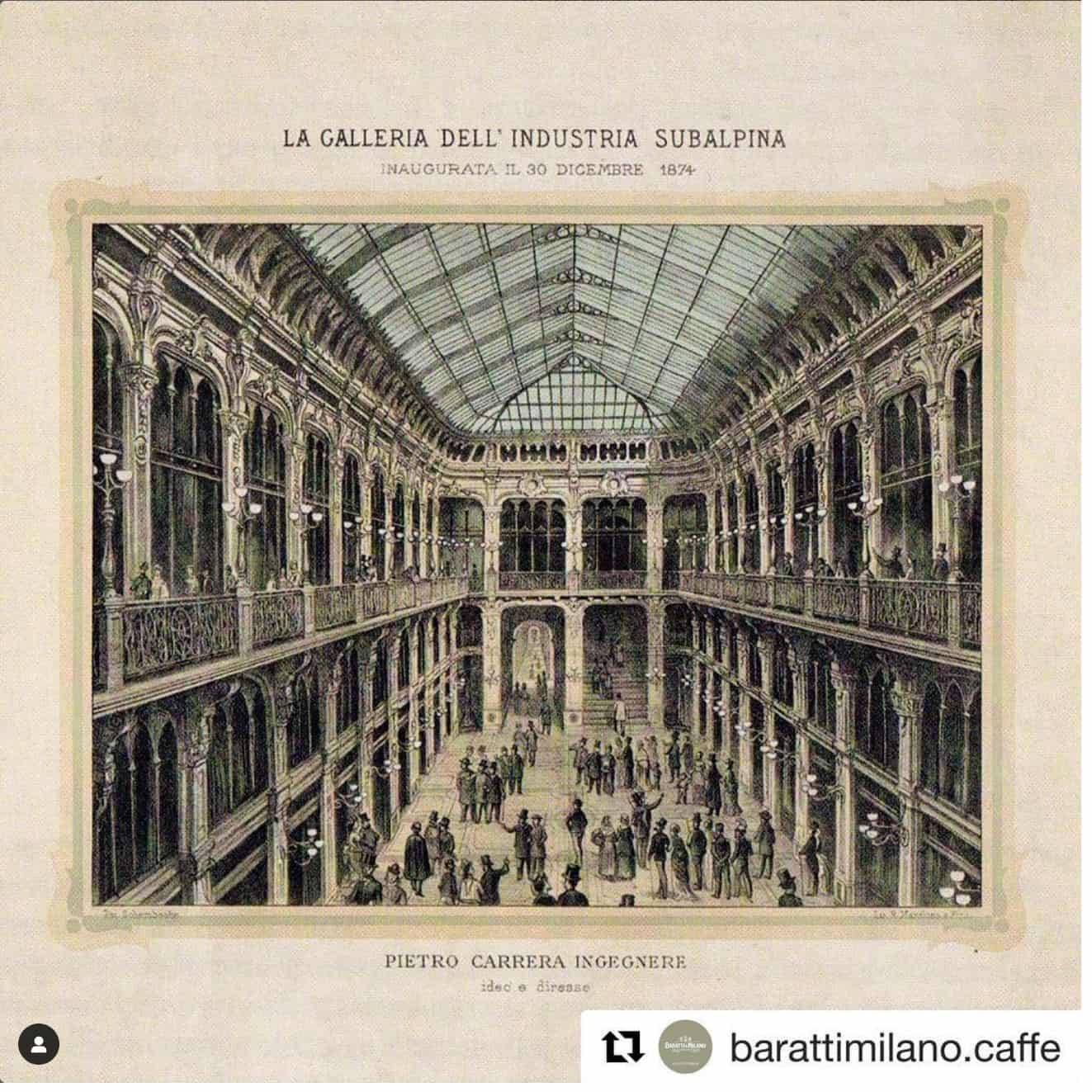 The hidden gallery of Turin where you can dine amidst marble and ...